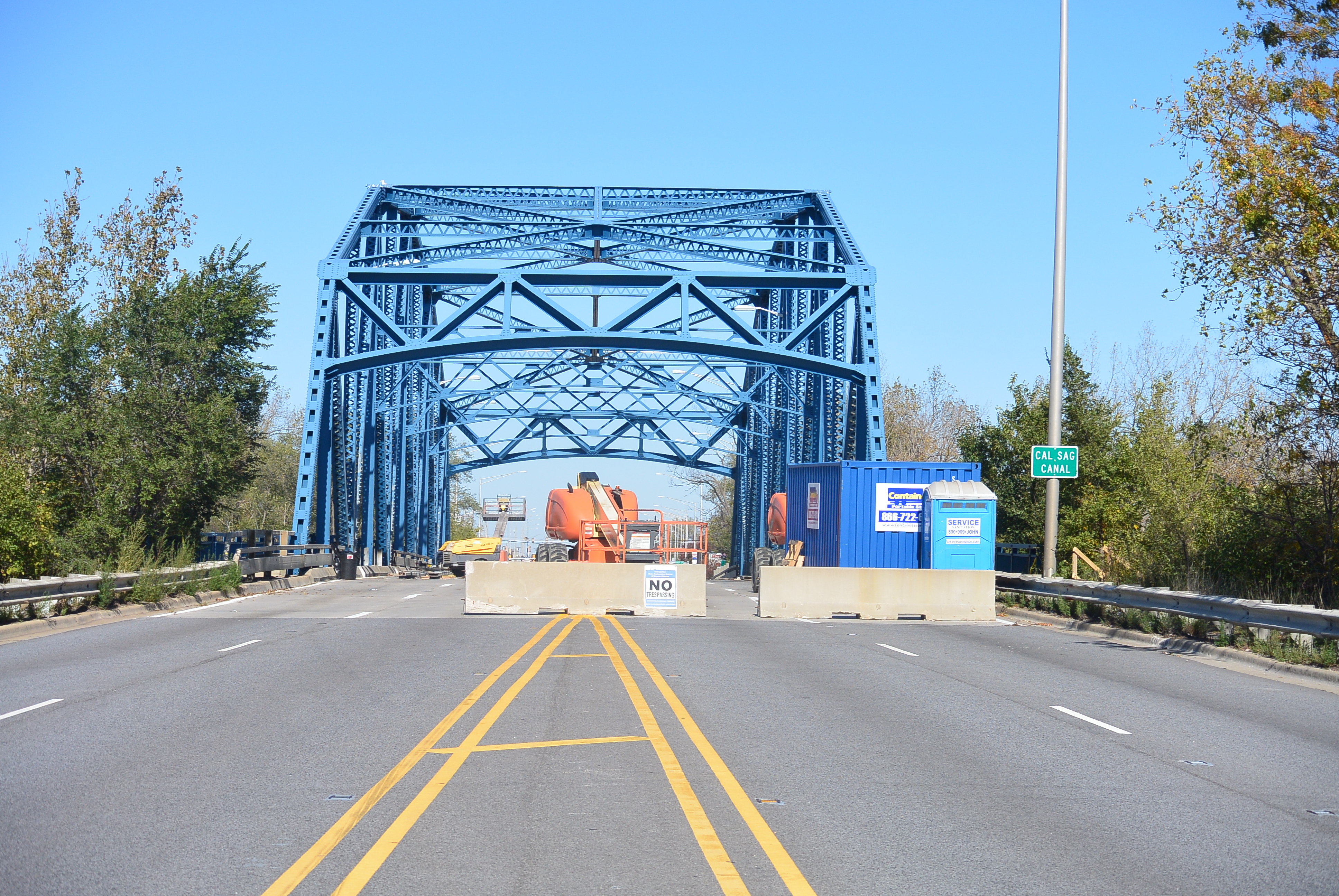 Cicero Avenue Bridge over the Cal Sag Canal. | raddoc1947